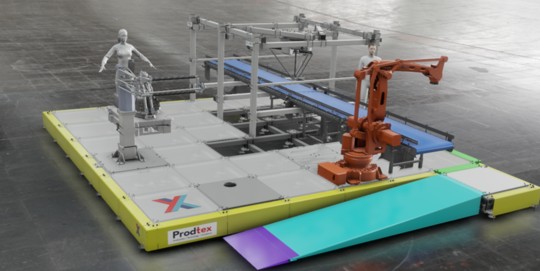Prodtex unveil modular flooring solution - Prodtex